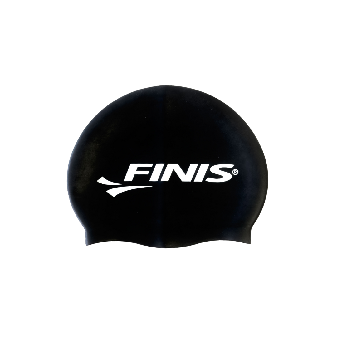 Swim Cap - Finis Black :: FINIS Australia Big Logo – finisaustralia