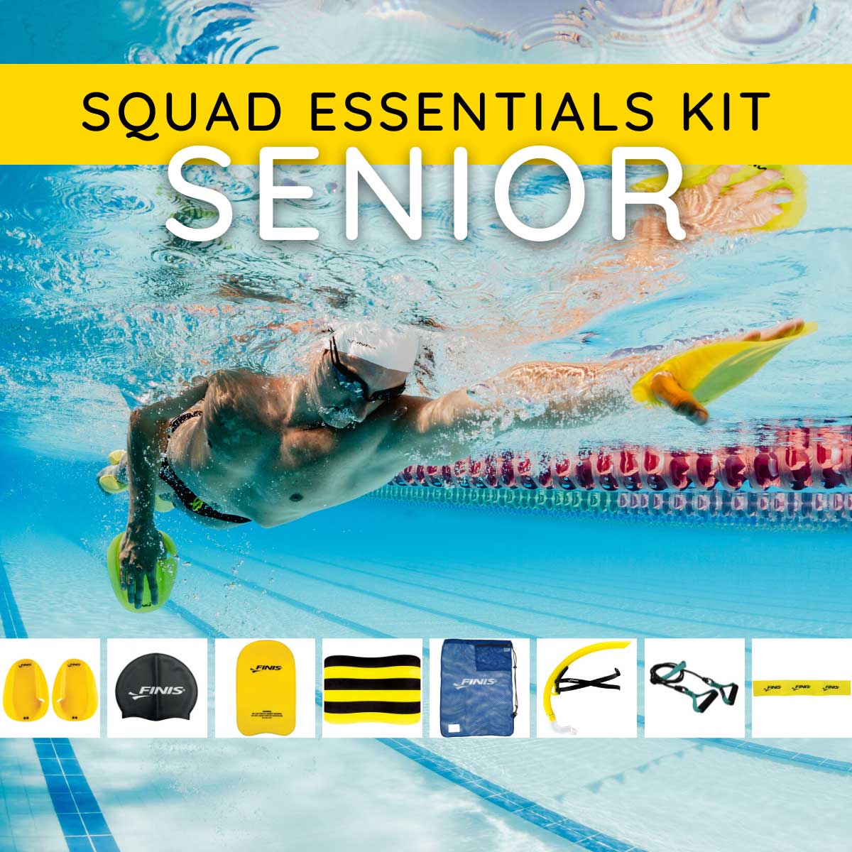 FINIS Squad Essentials Senior Kit :: FINIS Australia – finisaustralia
